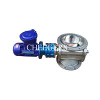 China AISI 316 10in Pneumatic Rotary Valve 0.06mm Clearance Corrosion Resistant for sale