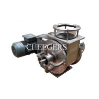 China AISI 304 Pneumatic Rotary Valve Tangential Discharge 7L for Plastic Granules for sale