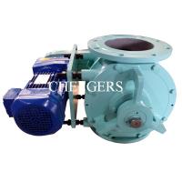 China 0.06mm Rotary Air Lock Valve Feeder 12 Tons/h Drop Through for Flour Mill for sale