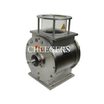 China SS316L Pneumatic Rotary Valve 5L for Wheat Grain Processing 220V for sale