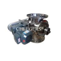 China SS304 DN200 Pneumatic Rotary Valve Tapioca Starch Airlock Feeders for sale