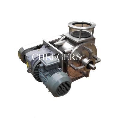 China SS304 Stainless Steel Side Entry Rotary Airlock Valve 5 Tons/h for Granules for sale
