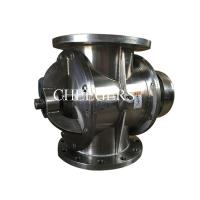 China SS304 Pneumatic Rotary Valve 1.5KW 0.06mm for Oats Flour Material Handling for sale