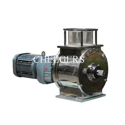 China 8 Blade Rotary Airlock Valve 12L SS304 Powder Handling 12 Inch for sale