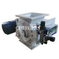China Smart Pulsating Cleaning Rotary Valve 0.12mm Clearance 8 Blades for Sticky Powder for sale