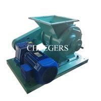 China SS316L 5 Ton/h Pneumatic Rotary Valve Rubber Particles Offset for sale