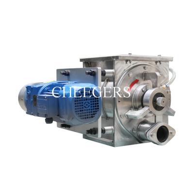 China High Pressure Rotary Valve 10 Blades Air Lock Feeder 300 Tons/h for Roots Blower for sale