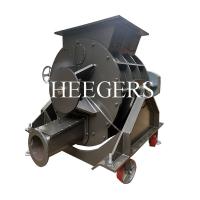 China 500L Positive Pressure Blow Through Airlock Rotary Valve 11KW for Plastic Rubbish Alternative Fuel for sale