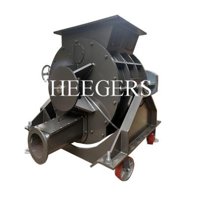 China 500L Positive Pressure Blow Through Airlock Rotary Valve 11KW for Plastic Rubbish Alternative Fuel for sale