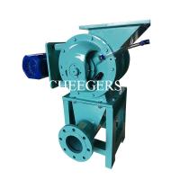 China Anti Plugged Drop Through Rotary Airlock Valve 3 Tons per Hour Nodular Cast Iron Tobacco Feeder for sale