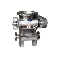 China 8.5L Drop Through Rotary Valve 6 Tons/h 10 Blades Pneumatic Air Lock for Bulk Solids for sale