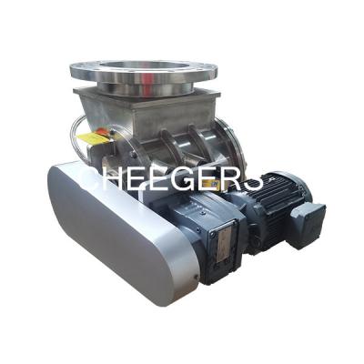 China Dust Collector Rotary Valve 5L to 16L Bulk Material Rotary Feeder 0.08mm Clearance for sale