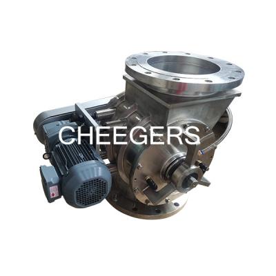 China Wheat Flour Rotary Discharge Valve for Negative Pressure Conveying 12L 1.5kw for sale