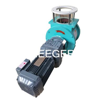 China Flour Mill Rice Mill Airlock Rotary Feeder Valve Anti Blocking for sale