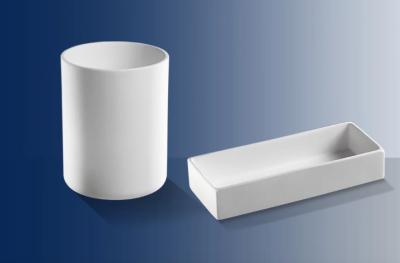 China High Purity Alumina Crucibles For High Temperature Laboratory Industrial Melting for sale