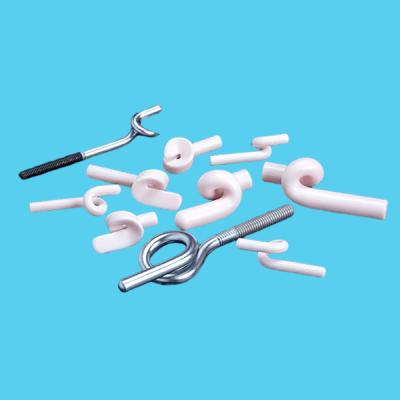 China Simple Loop Textile Ceramic Pigtails Guide Hook For Warping Weaving Knitting Machine for sale