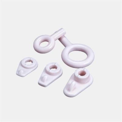 China Textile Ceramic Component Hook Guide / Thread Guide With Anti Snag Lip for sale
