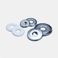 China High Wear Low Friction Surface Textile Ceramics Tensioner Washer / Disc For Consistent Yarn Tension for sale