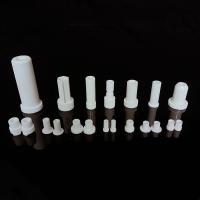 China Precision 99% Alumina Ceramics Tubes Punching High Hardness For Temperature Resistance for sale
