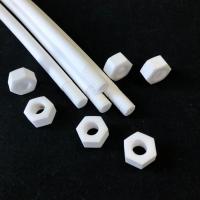 China Precision Zirconia Ceramics Tubes Nuts And Bolts Screws M6 M8 M10 M12 M16 Components for sale