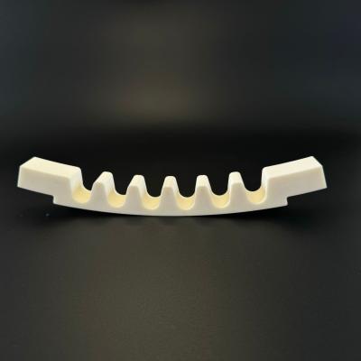 China White High Precision Al2o3 Insulated Alumina Ceramic Parts Insulation Customized for sale