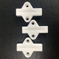 China High Precision Al2o3 Ceramic Parts Insulated Industrial Structure Alumina Ceramic Fitting for sale