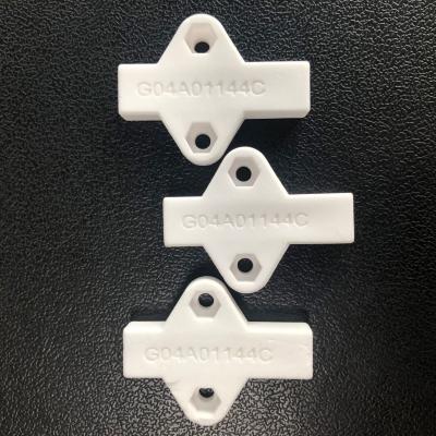 China High Precision Al2o3 Ceramic Parts Insulated Industrial Structure Alumina Ceramic Fitting for sale