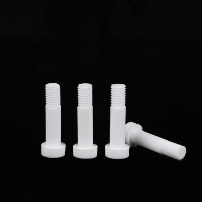 China White Zirconia Raw Material Wear Resistant Moulding Processing Zirconia Ceramic Parts for sale