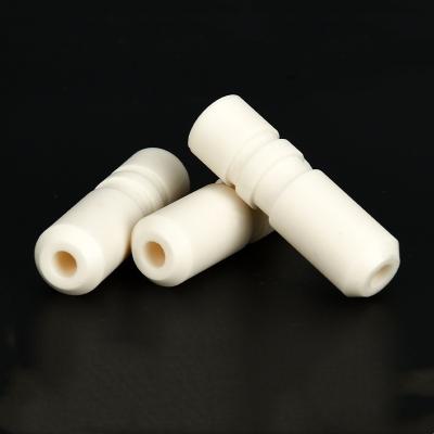 China High Hardness Purity Ceramic Tubes Al2o3 Pipe Tube Insulator Alumina Ceramic Parts for sale