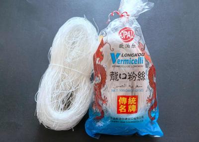 China Mungbean Starch Mung Bean Vermicelli With Transparent Color 100g for sale