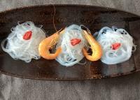 China Lungkow Oriental Style Low Fat Korean Mung Bean Glass Noodles for sale