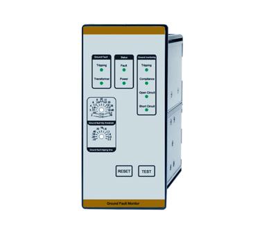 China Sikcon GFM100 Ground Fault Monitor 30VDC Panel Mount Modbus RTU TCP RS485 for sale