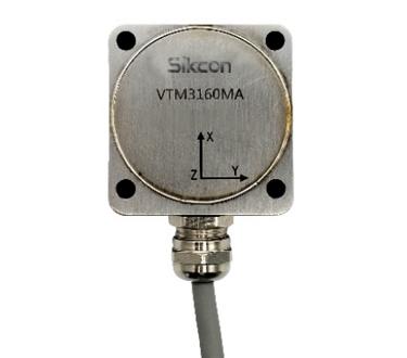 China Sikcon VB3160 Vibration Temperature Sensor IP67 RS-485 Modbus RTU Three-Axis ±16g for sale