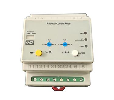 China RCMN100 Residual Current Relay RS485 0.03-10A AC230V 35mm Rail for sale
