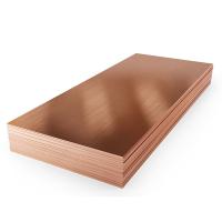 China ASTM Pure Copper Plate Sheet  Copper Material C11000 C10200 C17200 4x8 5mm Thick for sale