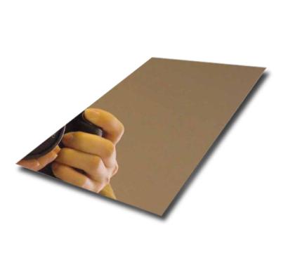 China Sophisticated 316ti Polished Stainless Steel Sheet Reflective Finish For Upscale Design Features for sale