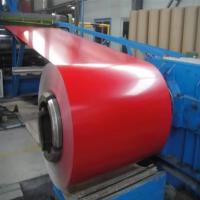 China Cold Rolled Color Coated Steel Coil With Customized Thickness, Width, Zinc Coating And RAL Colors For Construction And Manufacturing Industries for sale