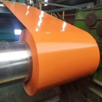 China Customized RAL Color PPGI Galvanized Steel Coil with PVDF Coating and 600-1250mm Width for Construction for sale