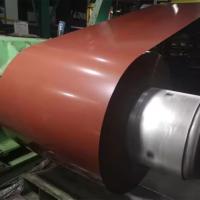 China Customized RAL Color PPGI Galvanized Steel Coil with PVDF Coating and 600-1250mm Width for Construction for sale