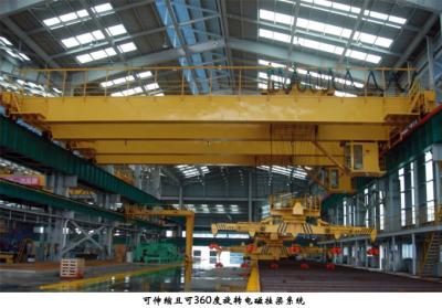 China European Style Double Girder Bridge Crane Easy Operation 40ton 22m Lifting Capacity for sale