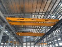 China 25Ton Electris Single Girder Overhead Crane Applies To Construction Site Lifter , Warehouse for sale