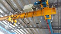 China Electric Single Girder Suspension Crane Span 9 Meters 500 Kg Bridge Crane for sale