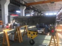 China Factory Radio Remote Control Double Girder Electric Wire Rope Hoist 10 Ton for sale