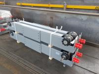 China European Style Double Girder Overhead Crane End Carriage 63Ton Workshop for sale