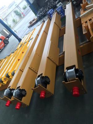 China 16 Ton Double Girder Crane End Carriage For Bridge Crane for sale