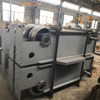 China 50Ton Span 22.5M European Style Double Girder Overhead Crane End Carriage for sale
