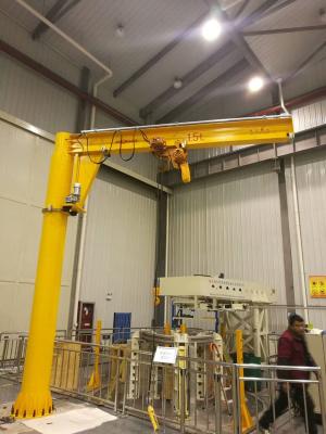 China Slewing Electric Jib Crane 3000kg Height 3m Free Standing for sale