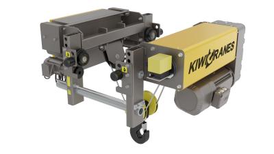 China 5 Ton 9m Electric Single Girder Wire Rope Hoist With Motorized Trolley for sale