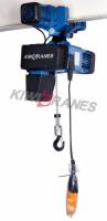 China Electric Chain Hoist Featuring 1t Capacity Compact Lightweight Structure and Dual Braking Safety Mechanisms for sale