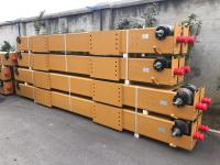 China 16Ton Span 22.5M European Style Double Girder Crane End Carriage For Bridge Crane for sale